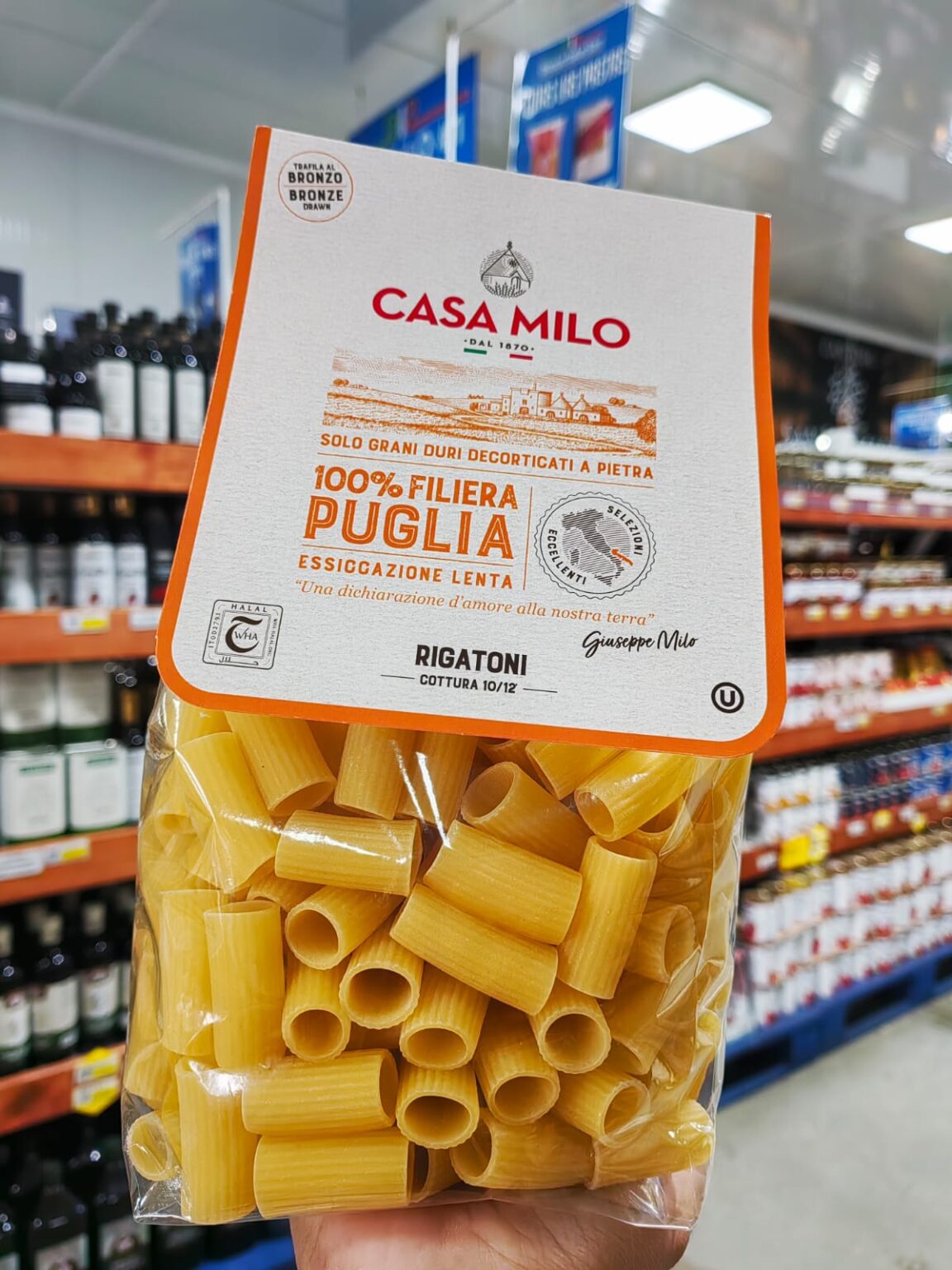 RIGATONI 100% CASA MILO 500GR – Dis