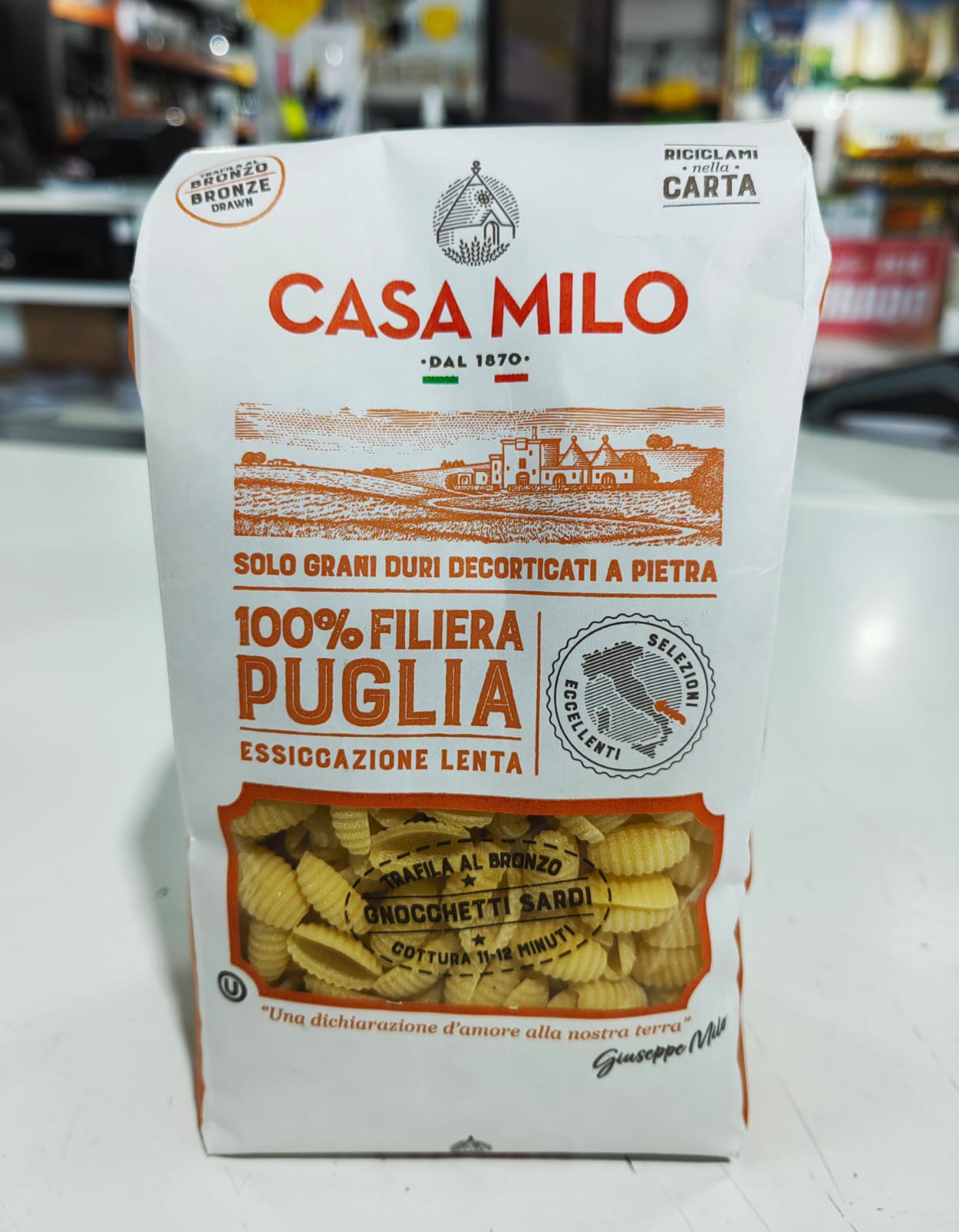Gnocchetti sardi 100% casa milo 500gr – Dis