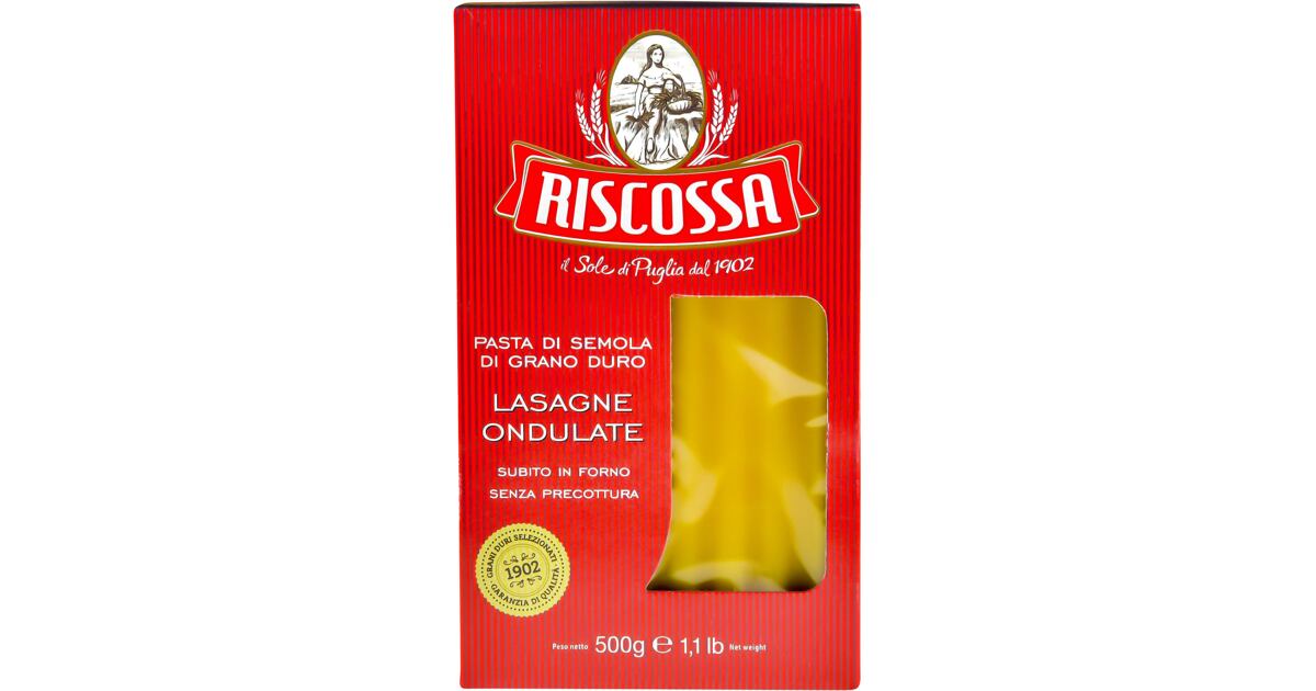 LASAGNE ONDULATE RISCOSSA 500 GR – Dis